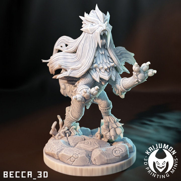 Legendary Fire Dog (sculpted by Kaijumon) – PhalanxPrintingUK