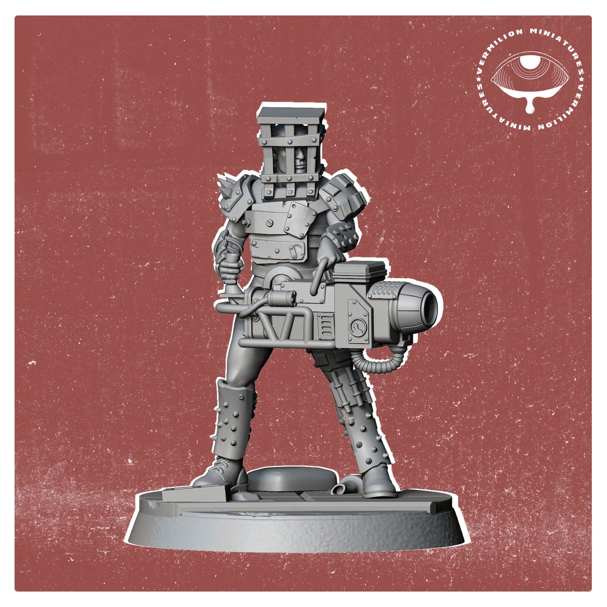 Raider 6 - The Rust Reavers (1 miniature) (Sculpted by Vermillion Mini ...