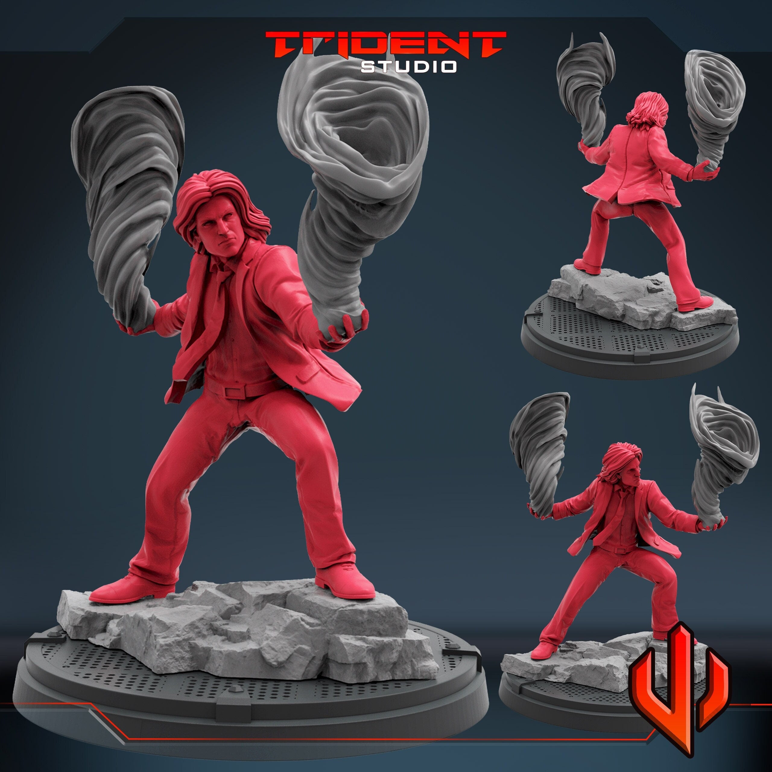 Riptide - 1st Class (Fan art sculpted by Trident Studio) (Crisis Proto ...