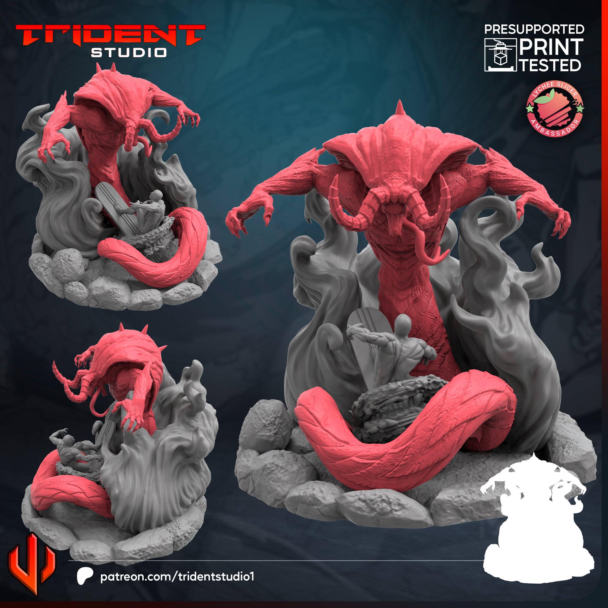 Mephisto - Hell Lord (Fan art sculpted by Trident Studio) (Crisis Prot ...